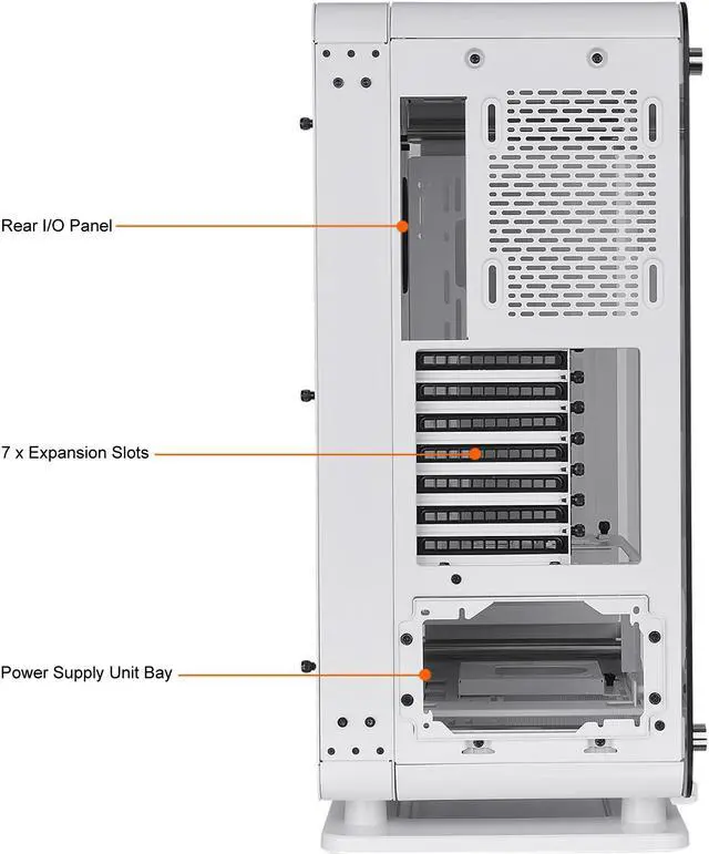 Open Box: Thermaltake Core P6 TG Snow Edition Dual-Form Transformable/2 ...
