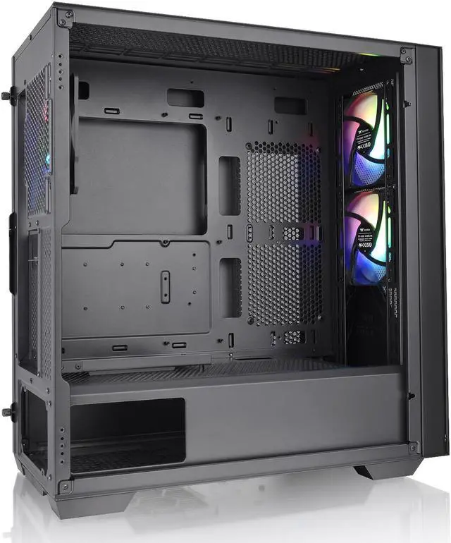 Thermaltake Divider 370 TG ARGB Motherboard Sync E-ATX Mid Tower ...