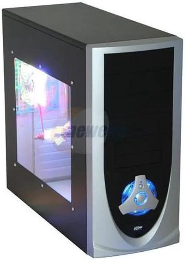 DYNAPOWER USA SuperBien Black/ Silver Computer Case - Newegg.com