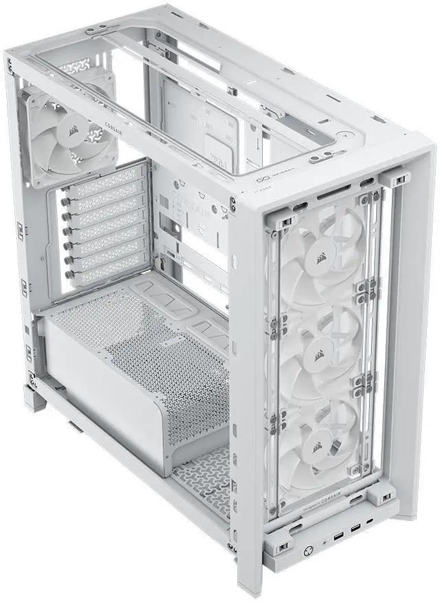 CORSAIR FRAME 4000D WOOD RS Modular High Airflow Mid-Tower PC Case ...