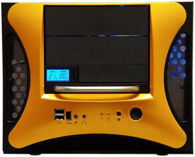 APEVIA X-QPACK2-GD/500 Black/ Gold Computer Case - Newegg.ca