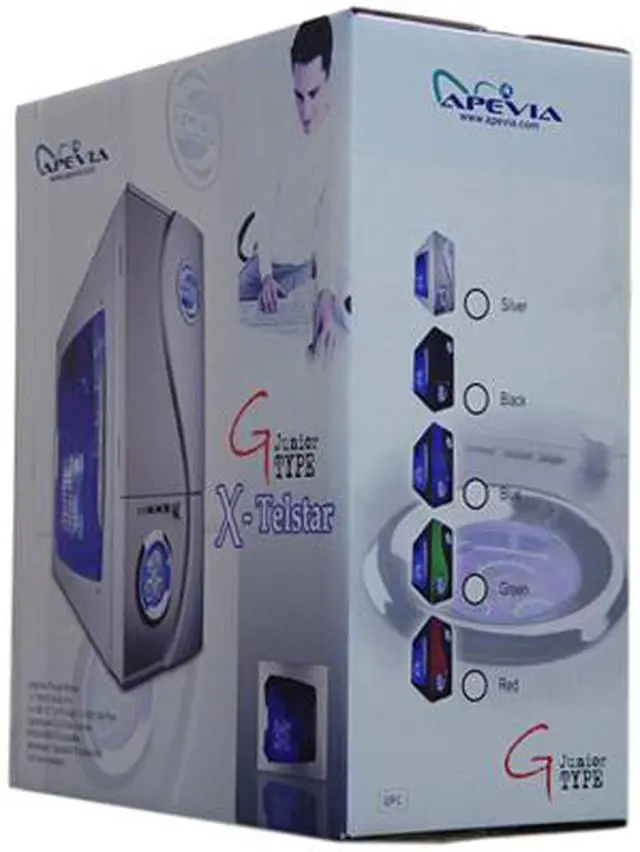 APEVIA X-TELSTAR-JR G-Type X-TSJGT-AL Silver Computer Case - Newegg.ca