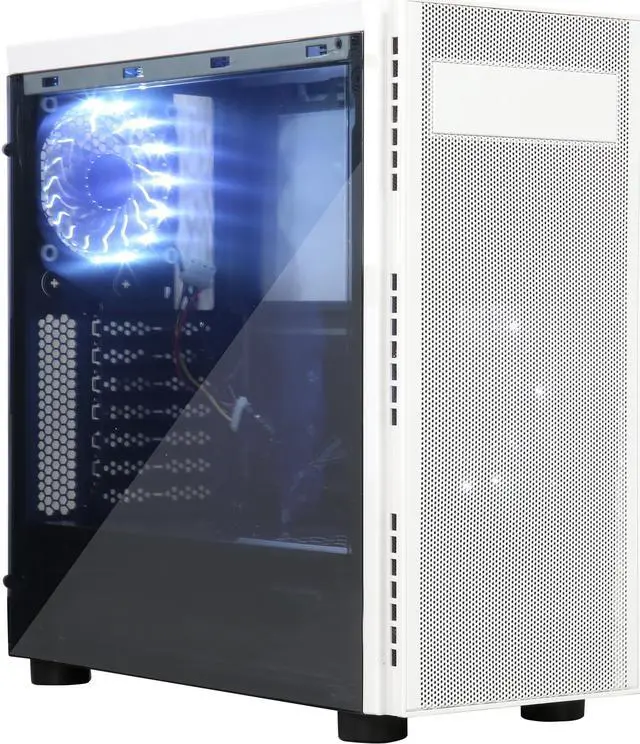 Open Box: APEVIA X-HARMONY-WHT Black / White Computer Case - Newegg.com