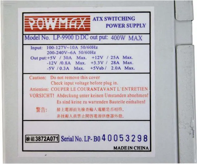 POWMAX DREAM STAR CP2347SEL-3 BK Black Computer Case - Newegg.com