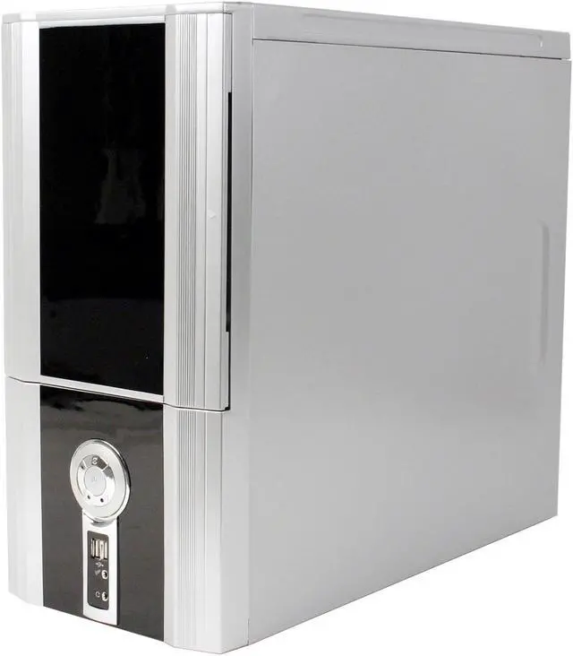 POWMAX 702 MATRIX CP702-2 Black/ Silver Computer Case - Newegg.com