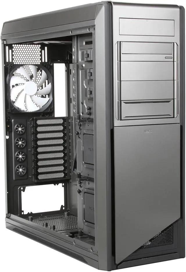 Refurbished: NZXT CS-NT-SWI-810-GM Gunmetal Computer Case - Newegg.com