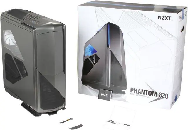 Refurbished: NZXT Phantom 820 Series RB-CA-PH820-G1 Gunmetal Computer ...