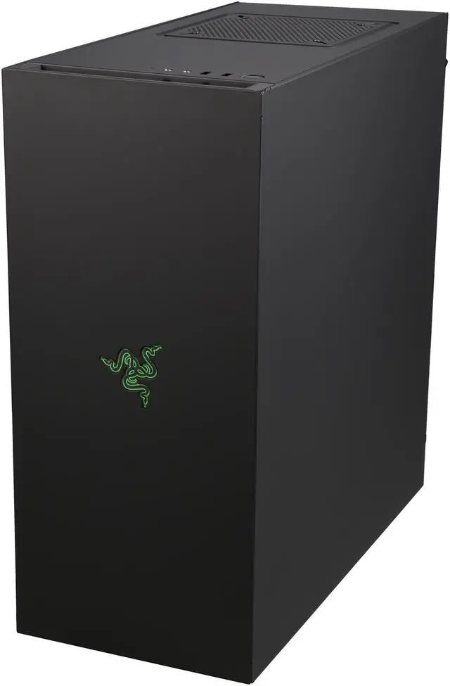 Open Box: NZXT S340 Razer Matte Black Steel/Plastic ATX Mid Tower Case ...