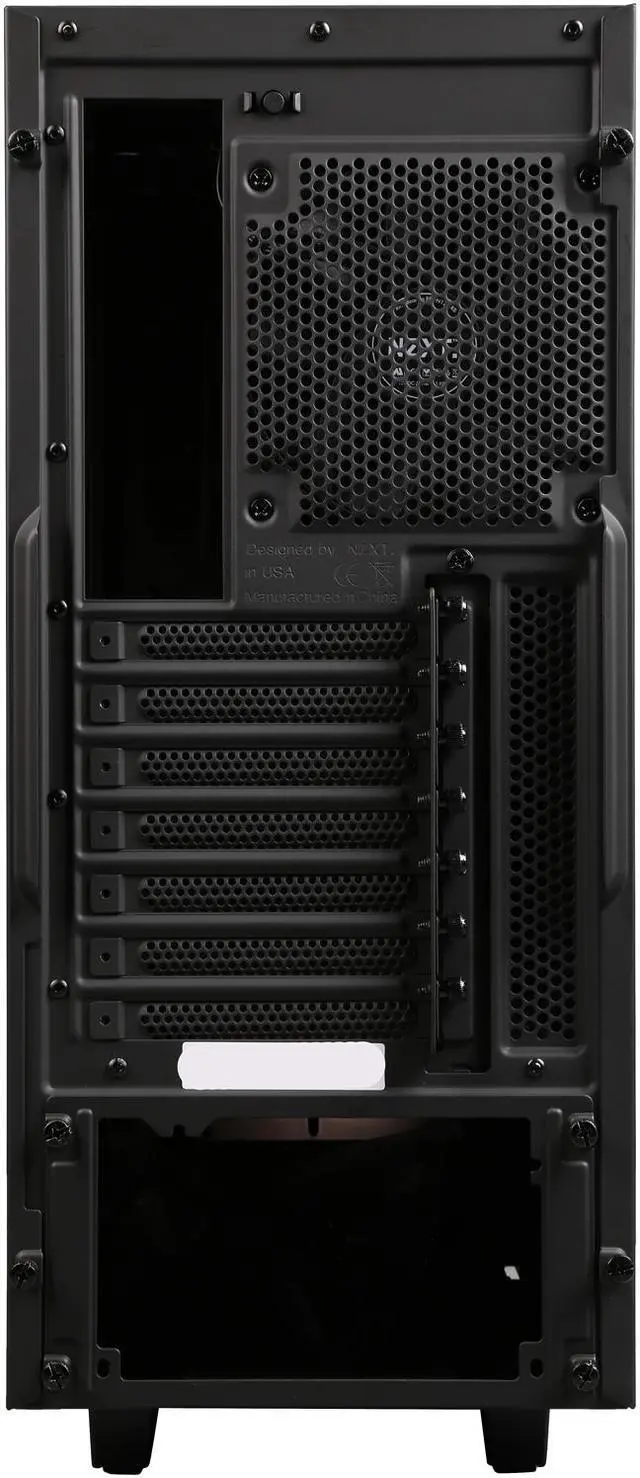 Open Box: NZXT S340 Razer Matte Black Steel/Plastic ATX Mid Tower Case ...