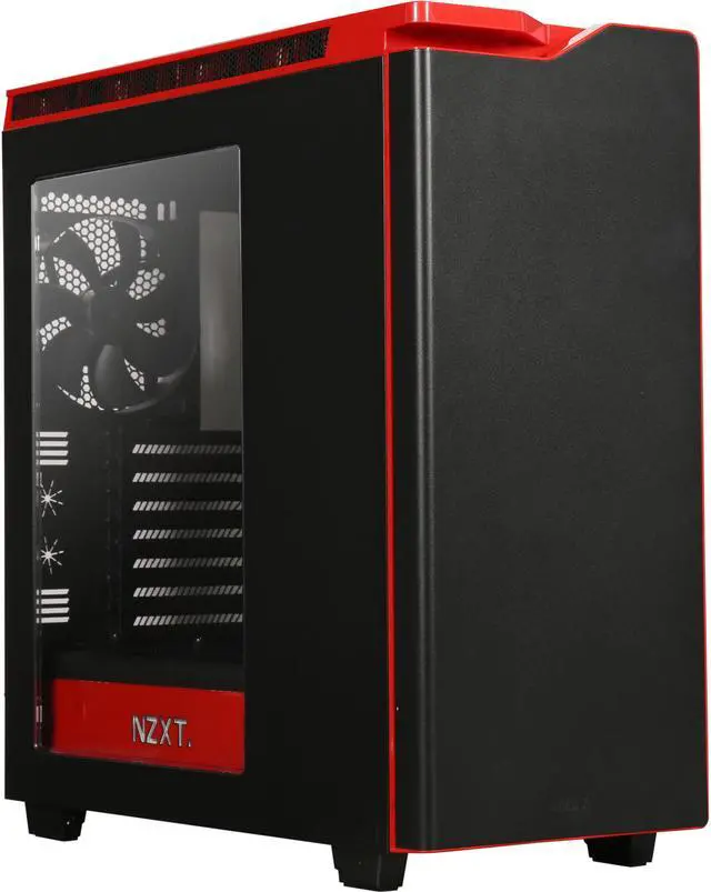 Refurbished: NZXT CA-H442W-M1 Matte Black Computer Case - Newegg.com