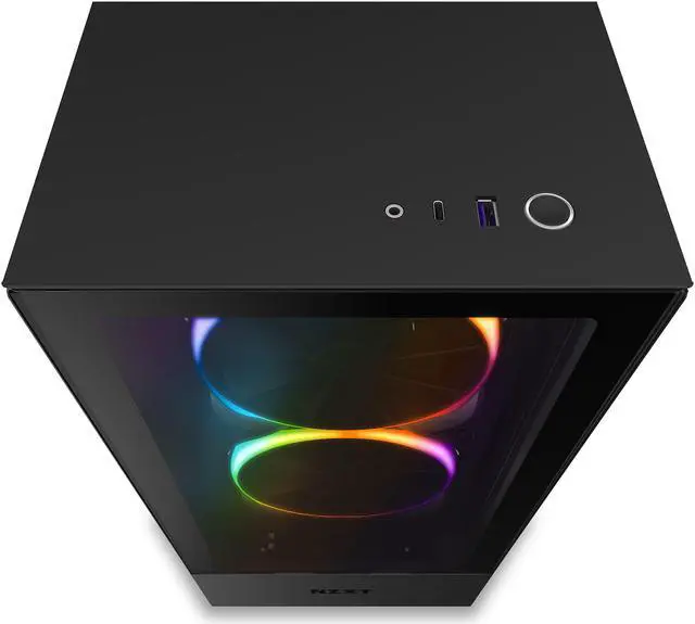 NZXT H510 Elite - Premium Mid-Tower ATX Case PC Gaming Case CA-H510E-B1 ...