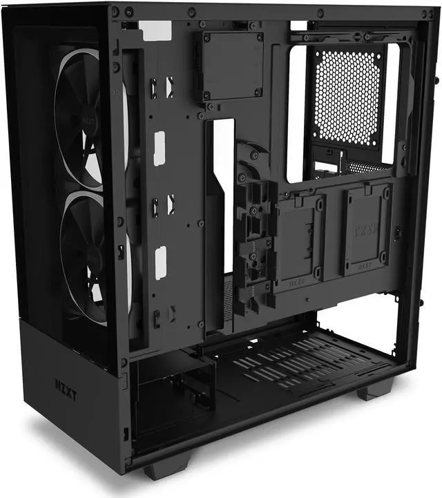NZXT H510 Elite - Premium Mid-Tower ATX Case PC Gaming Case CA-H510E-B1 ...