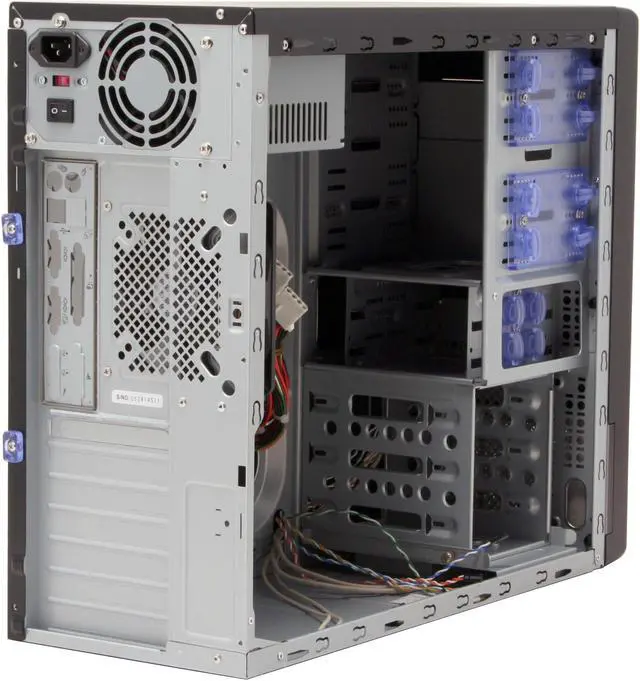 Rosewill R604TSBF Black/Silver-Filter Computer Case - Newegg.com