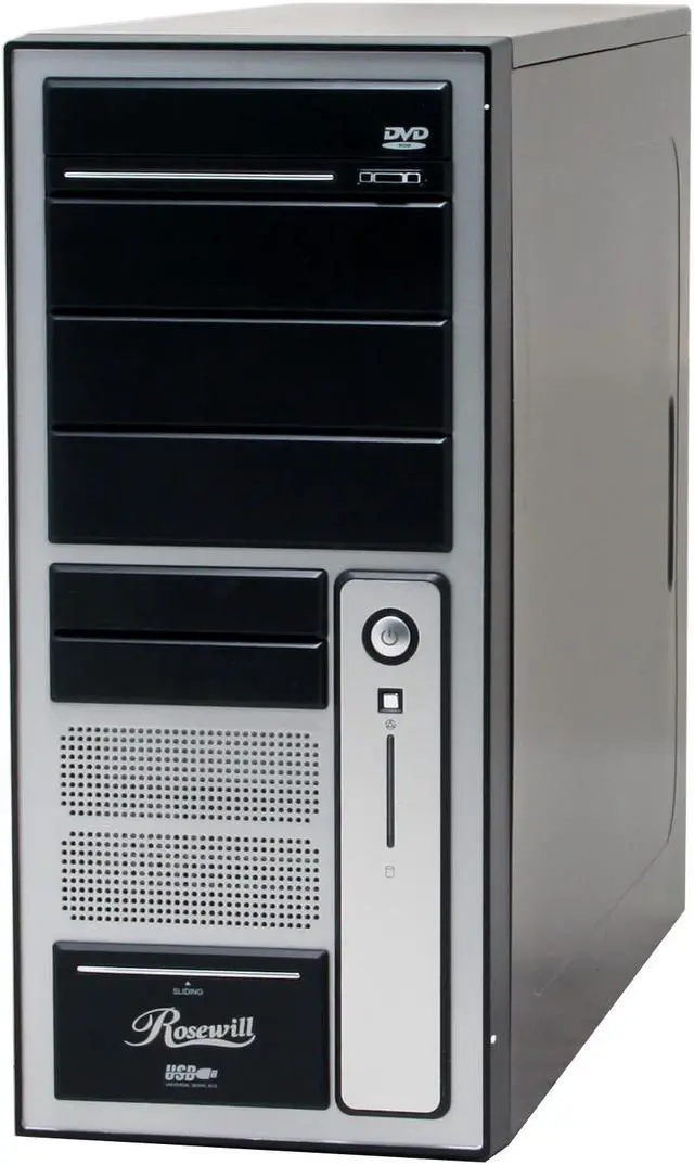 Rosewill RSET-5059 Black Computer Case 5 IN 1 - Newegg.com