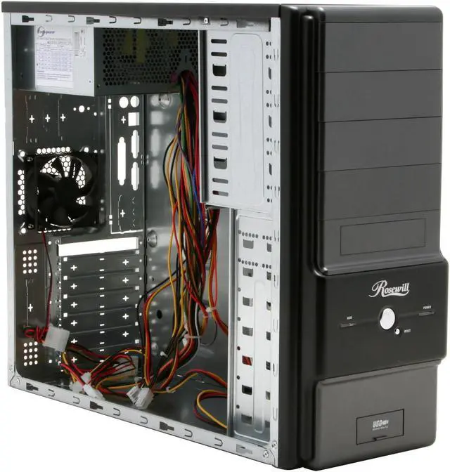 Rosewill R-Y862 Black Computer Case - Newegg.com