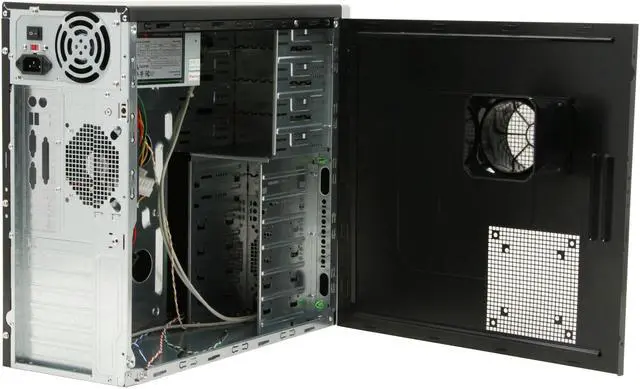 Rosewill R6423 SL ATX Mid Tower Computer Case+350W Power Supply ...
