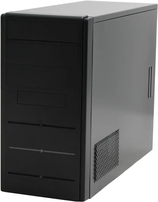 Rosewill RZS06 BLK Black Sturdy SECC Steel ATX Mid Tower Computer Case ...