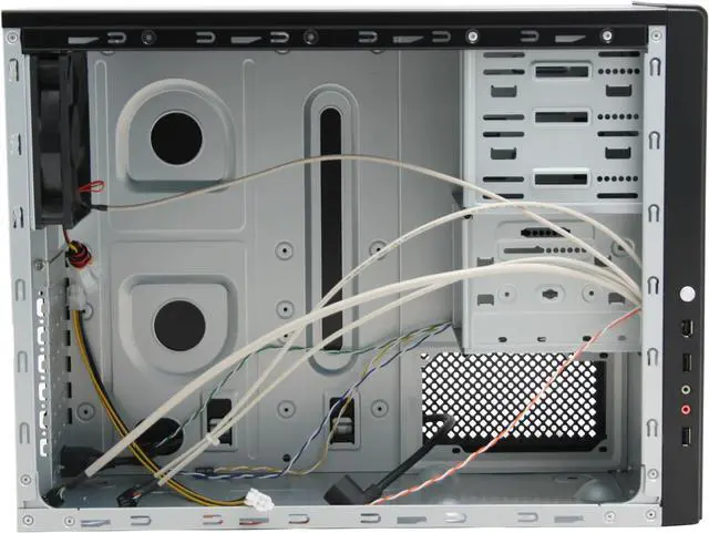 Rosewill RZS06 BLK Black Sturdy SECC Steel ATX Mid Tower Computer Case ...