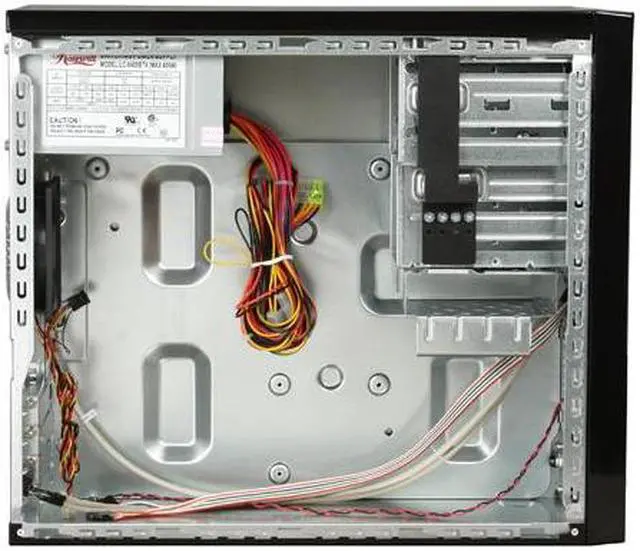 Rosewill R512 BK Black Ultra High Gloss Finished Steel MicroATX Mid ...