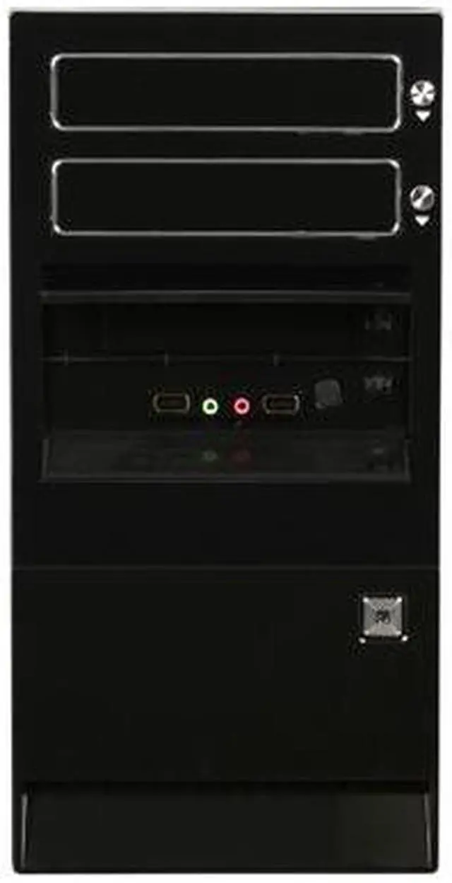 Rosewill R512 BK Black Ultra High Gloss Finished Steel MicroATX Mid ...