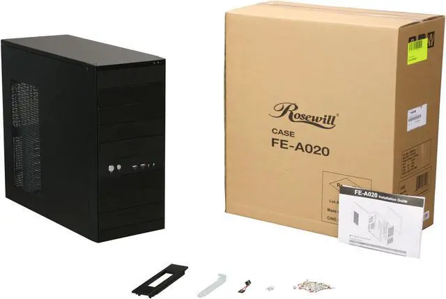 Rosewill FE-A020 Black Computer Case - Newegg.com