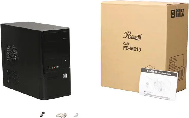Rosewill FE-M010 Black Computer Case - Newegg.com