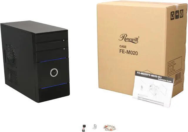 Rosewill FE-M020 Black Computer Case - Newegg.com