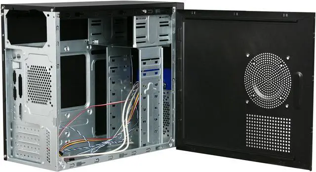 Rosewill FE-M020-BU Black / Blue Computer Case - Newegg.com