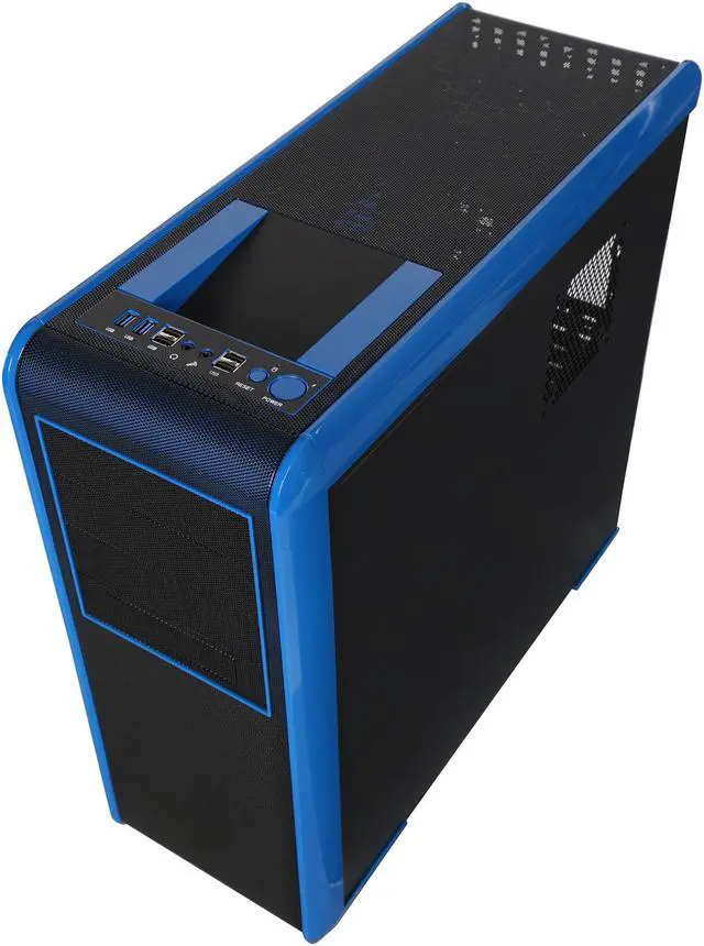 Rosewill BLACKHAWK-BE - Black SECC Steel ATX Mid Tower Computer Case ...