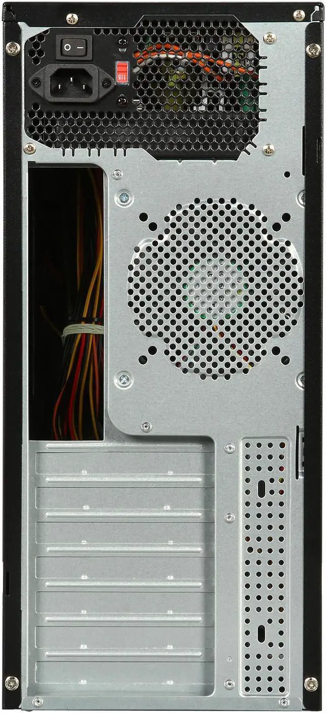 Rosewill - Black, Hot-Dipped Galvanized Steel ATX Mid Tower Computer ...