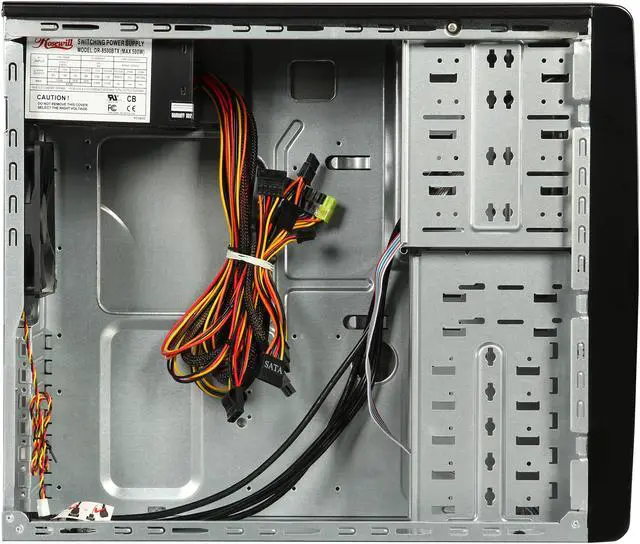 Rosewill - Black, Hot-Dipped Galvanized Steel ATX Mid Tower Computer ...