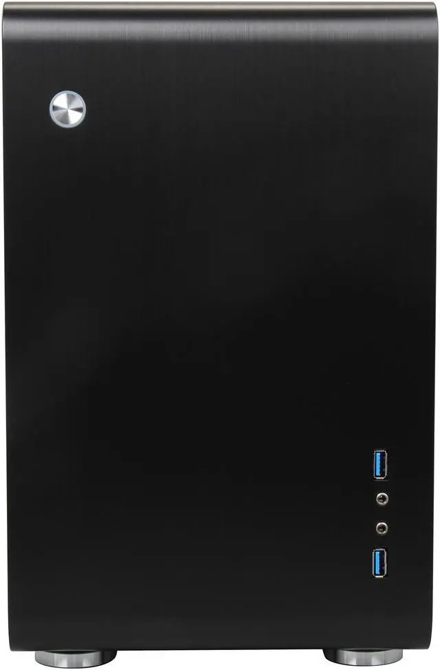 Open Box: Rosewill Legacy U2-B - Black Aluminum Alloy Mini ITX Tower ...