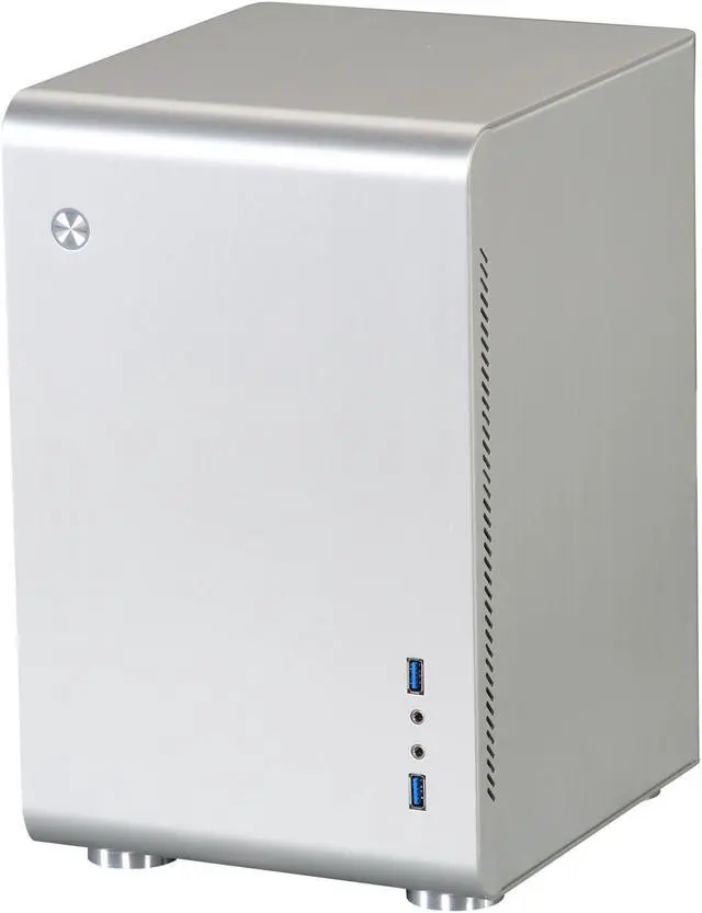 Rosewill Legacy U2-S - Silver Aluminum Alloy Mini ITX Tower Computer ...
