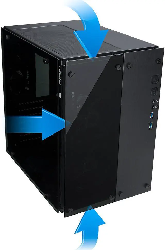 Open Box: Rosewill Cube Mini ITX/Micro-ATX/ATX Mid Tower Gaming PC ...