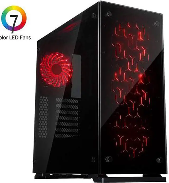 ROSEWILL PRISM T500 Gaming ATX Mid Tower Computer Case- R0901004-0118 ...