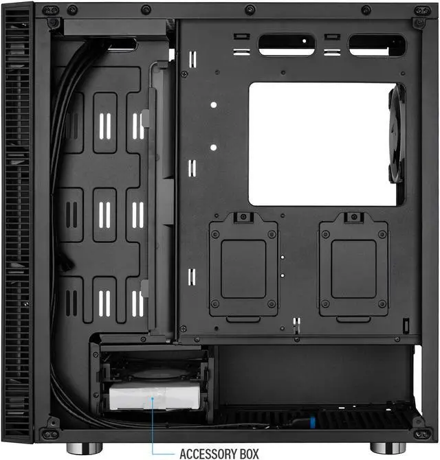 Open Box: Rosewill ATX Mid Tower Gaming PC Computer Case with Tempered ...