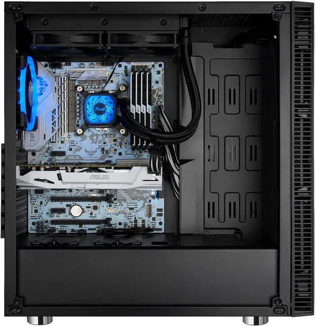 Open Box: Rosewill ATX Mid Tower Gaming PC Computer Case with Tempered ...
