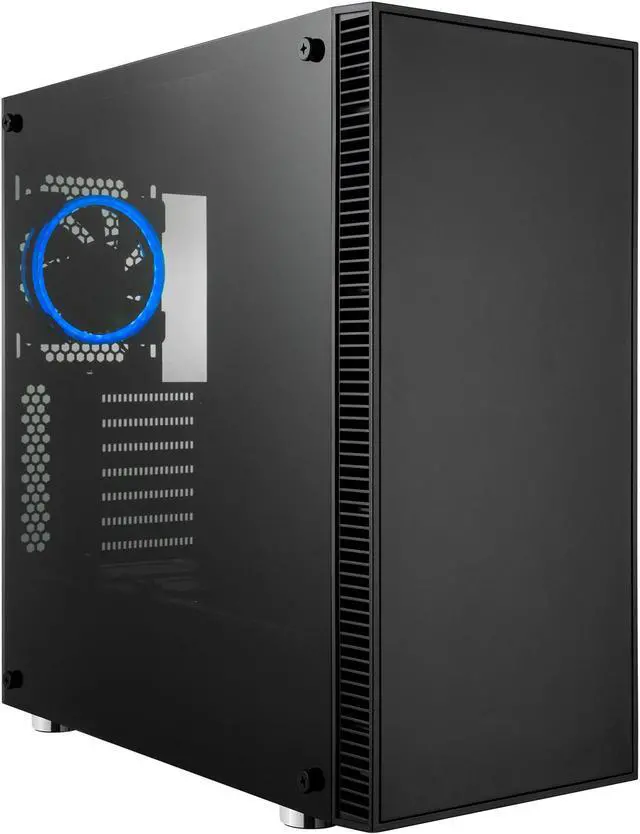 Rosewill ATX Mid Tower Gaming PC Computer Case with Tempered Glass ...