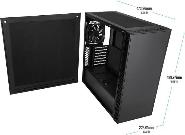 Open Box: Rosewill ATX Mid Tower Gaming PC Computer Case, 240mm AIO ...
