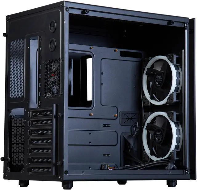 Rosewill Cullinan PX RGB Cube Mini ITX/ MicroATX/ ATX Mid Tower Gaming ...