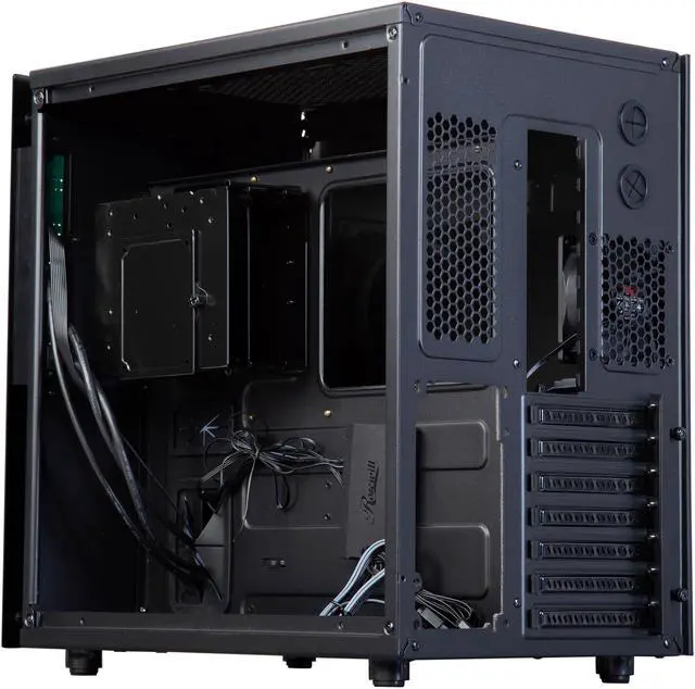 Rosewill Cullinan PX RGB Cube Mini ITX/ MicroATX/ ATX Mid Tower Gaming ...