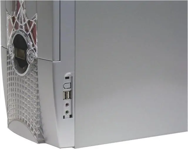 LOGISYS Computer SPIDER II CS885SL Silver/ Red Computer Case - Newegg.com