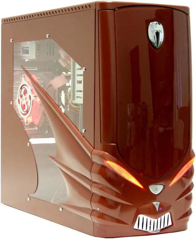LOGISYS Computer DRACULA CS602RD Red Computer Case - Newegg.com