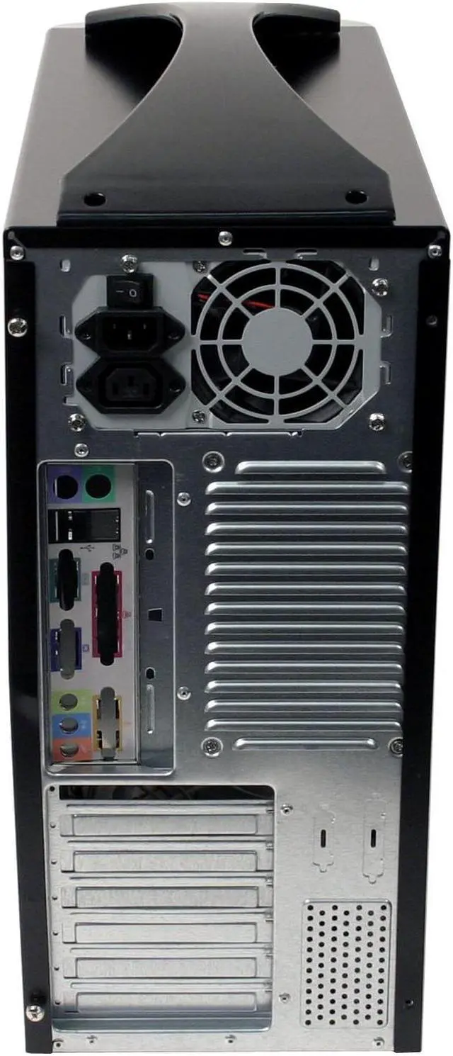 LOGISYS Computer DRACULA CS602BK-S Black/Silver Computer Case - Newegg.com