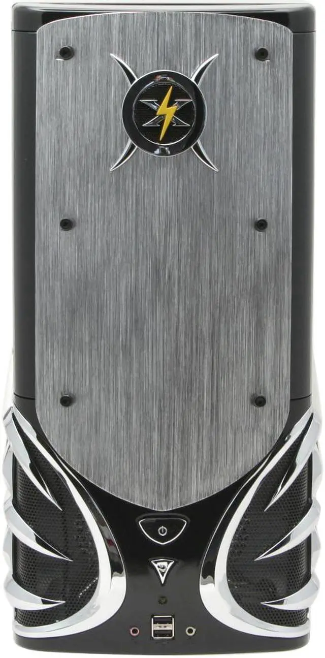 LOGISYS Computer Gladiator Special Edition CS878BK-S Black/ Silver ...