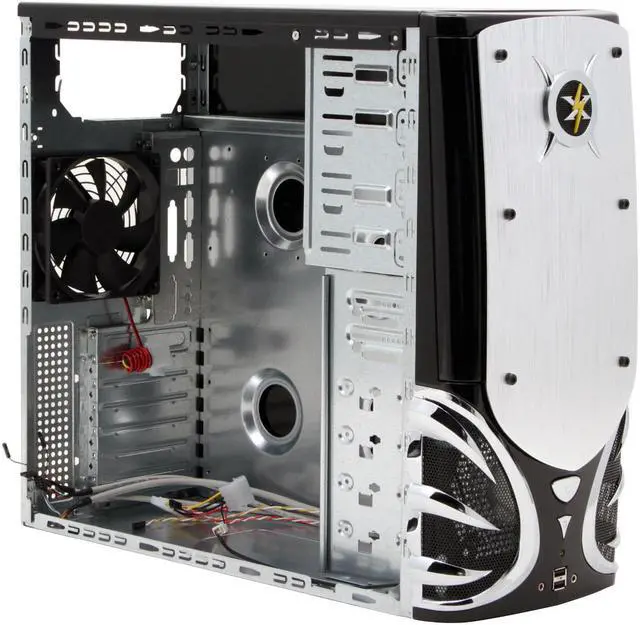 LOGISYS Computer Gladiator Special Edition CS878BK-S Black/ Silver ...