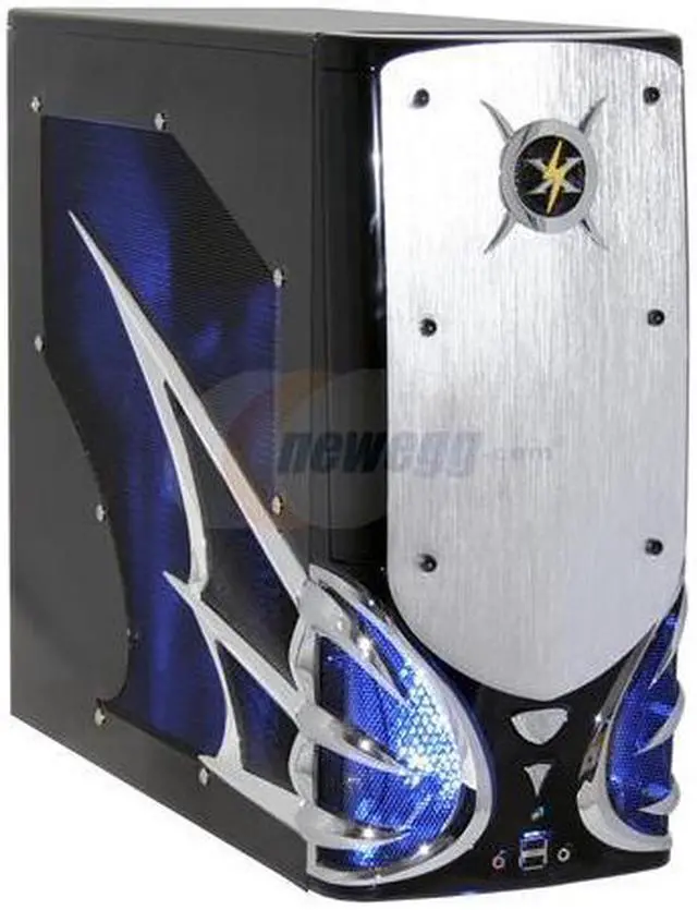 LOGISYS Computer Gladiator Special Edition CS878BK-S Black/ Silver ...