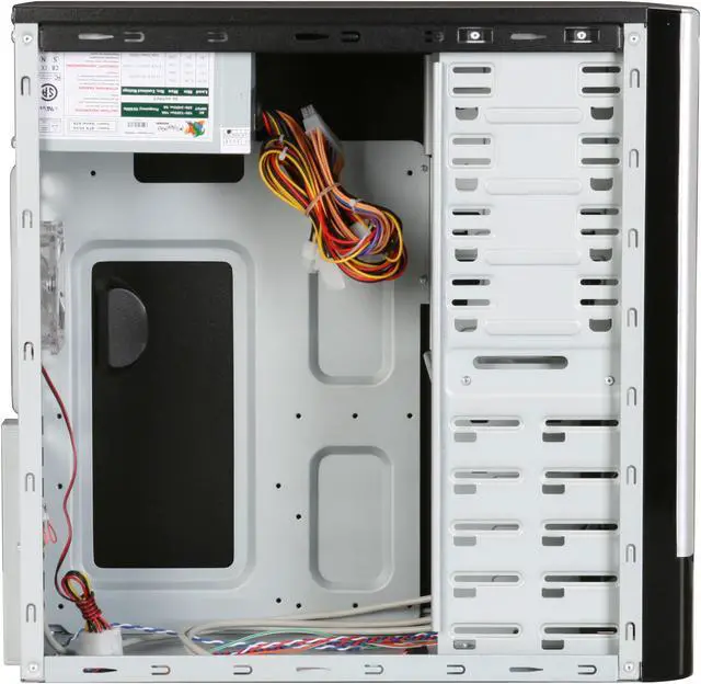 LOGISYS Computer CS206SL Black / Silver Computer Case - Newegg.com