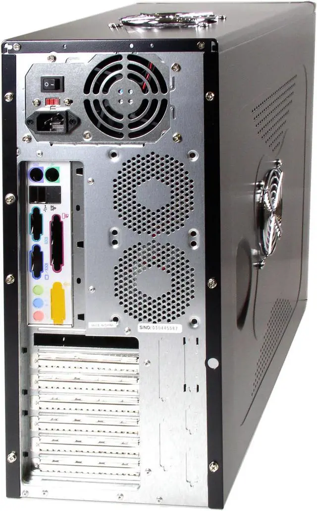 MAXTOP Sentinel CSX-7788KEB Black/Silver Computer Case - Newegg.com