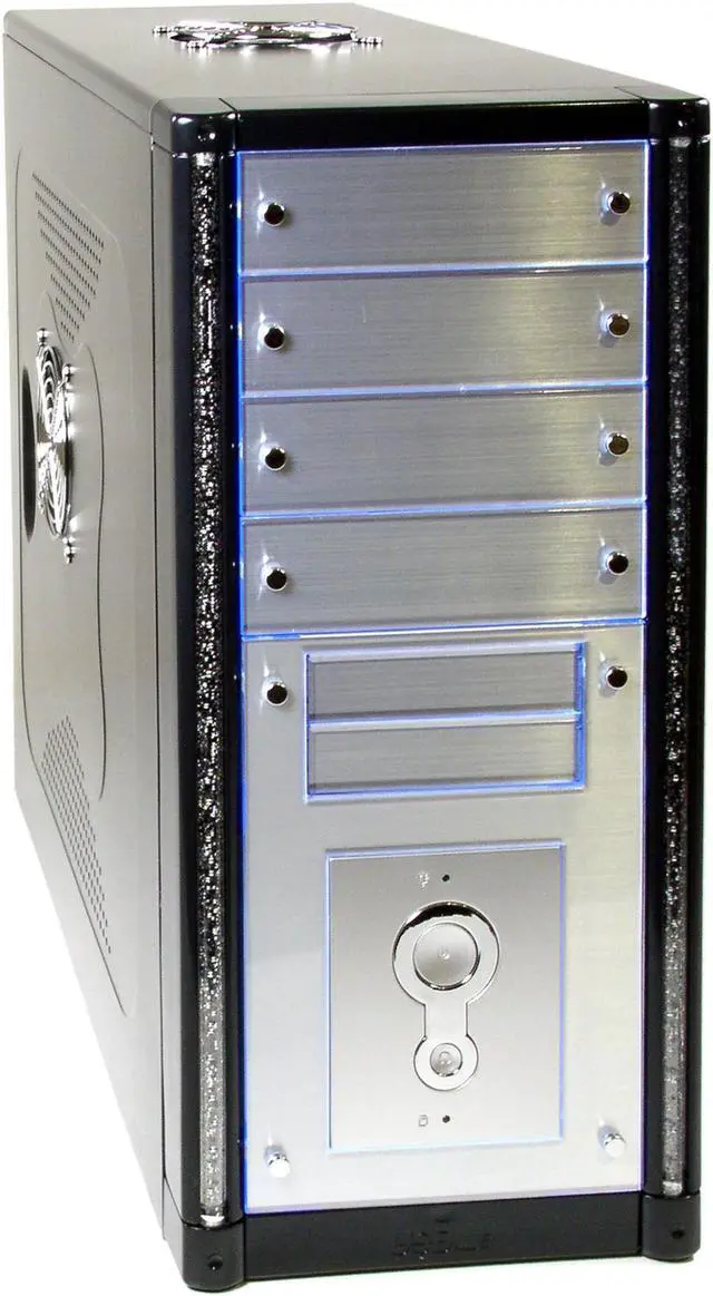MAXTOP Sentinel CSX-7788KEB Black/Silver Computer Case - Newegg.com